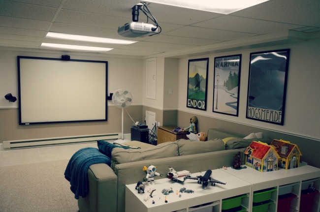 new home tour: basement – Girlymama